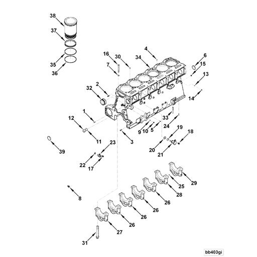 4924205 Cummins | Cylinder Block | Source One Parts Center