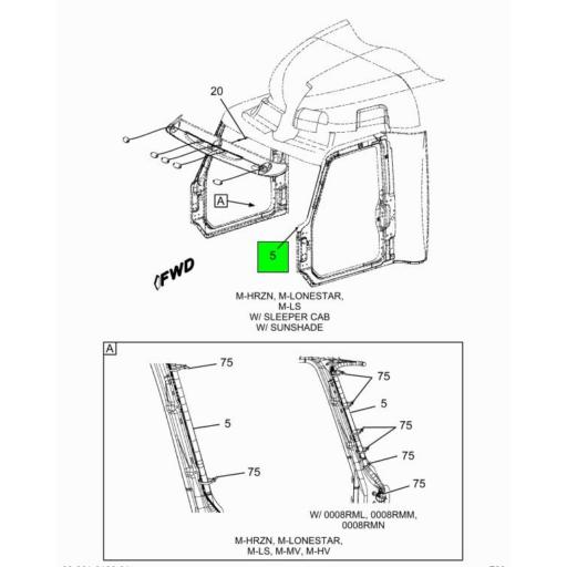 4275126C92 Navistar International | Day Cab Harness With Auxiliary CB ...