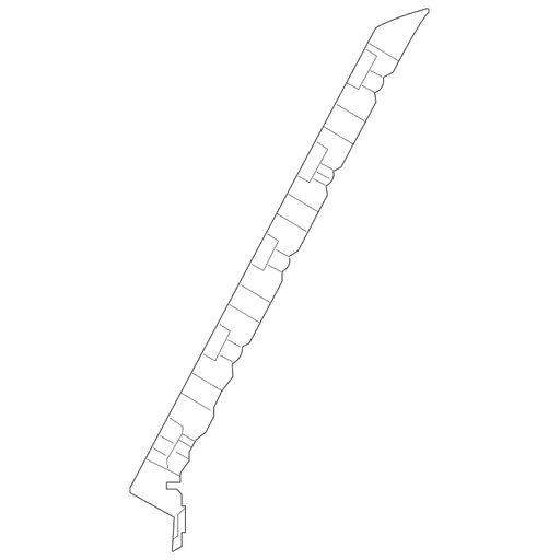 LB5Z78025A01A Ford | Uniside Bracket A Pillar Reinforcement - Left ...