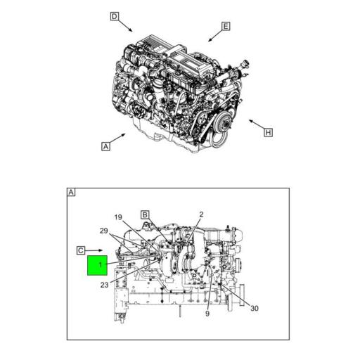 7099989C1 Navistar International | NOx Sensor Assembly 12 Volt With ...