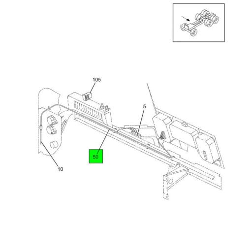 3540110C91 Navistar International | Electrical Harness for Parking ...
