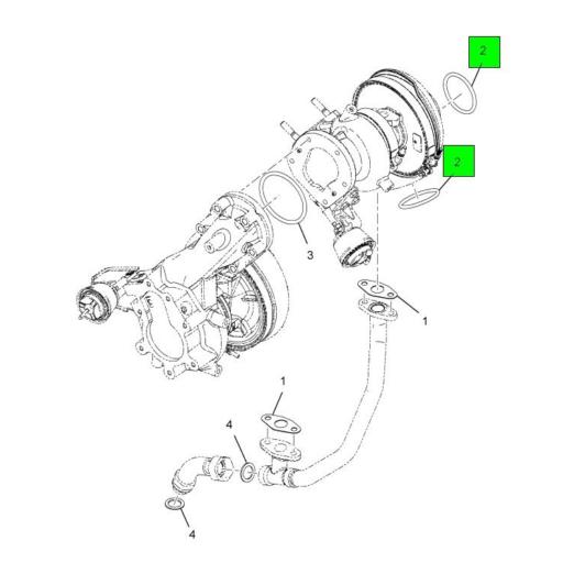 3013030C1 Navistar International | High-Pressure Compressor Inlet Seal ...