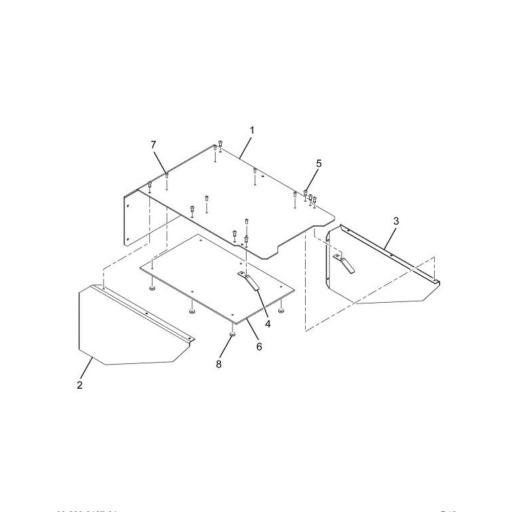 4044833C3 Navistar International | 14-in Aluminum Battery Box Cover ...