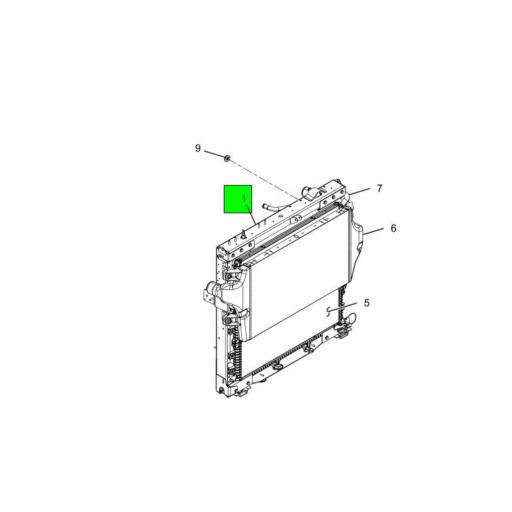 2604400C94 Navistar International | MM Radiator Without Oil Cooler ...