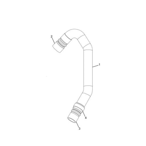 2590532C91 Navistar International | Intake Charge Air Cooler Tube ...