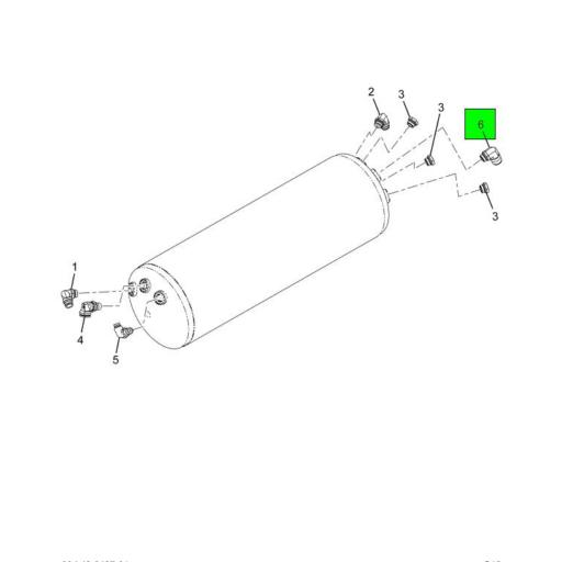 4058157C1 Navistar International | Elbow 45-Degree 3/4 in PTC Elbow ...