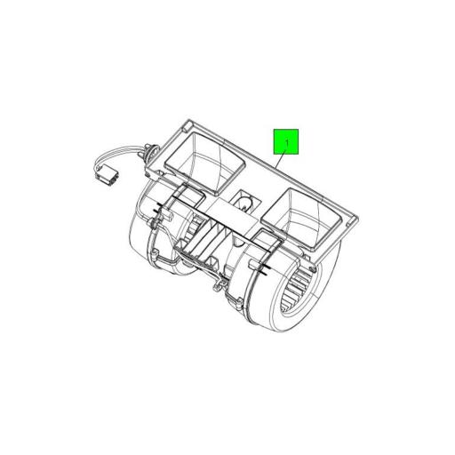 2602570C92 Navistar International | 12 Volt Blower With Gasket | Source ...