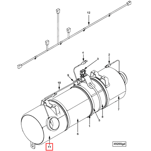4969582CUM Kenworth | Outlet Module | Source One Parts Center