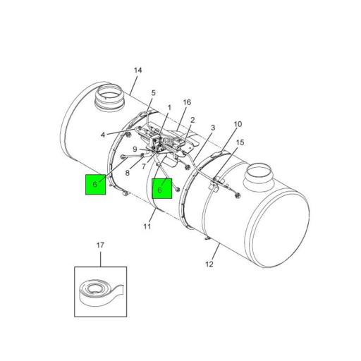 2604056C91 Navistar International | Horizontal Tube Assembly | Source ...
