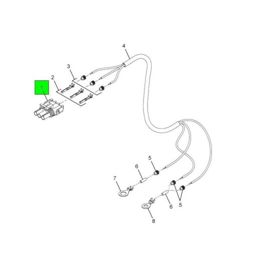 587570C91 Navistar International | Body Connector 3-Way Male | Source ...