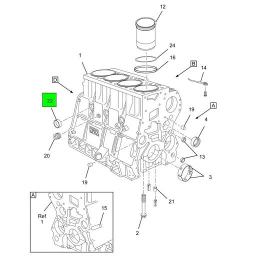 2591148C1 Navistar International | Core Plug - 10 Pack | Source One ...
