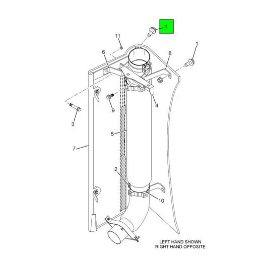 3625050C2 Navistar International | Torx Bolt M8-125 x 20 | Source One ...