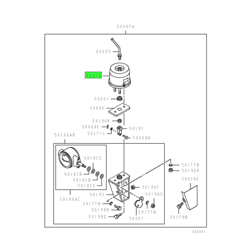 MB390858 Mitsubishi FUSO | Exhaust Brake Chamber | Source One Parts Center