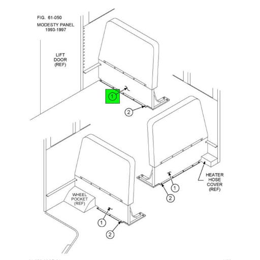 429544003 IC Bus | Modesty Panel 36 in Left-Hand | Source One Parts Center