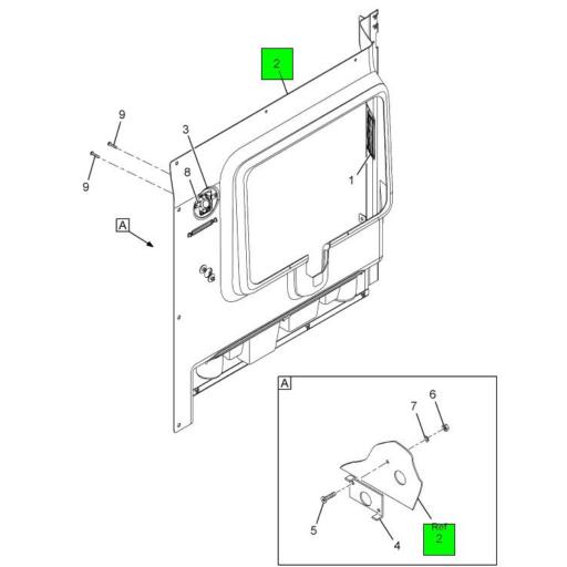 3621488C5 Navistar International | Sleeper Panel Left-Hand With 110V ...