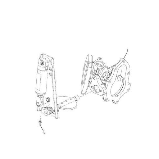 7095681C91 Navistar International | Exhaust Brake Assembly Under Rail ...