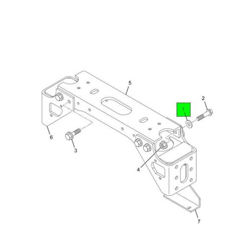 30186R1 Navistar International | Flat Washer 0656 in x 1312 in x 0150 ...