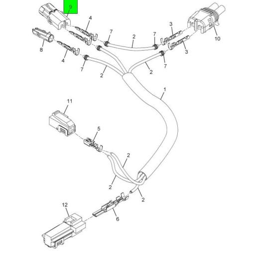587567C91 Navistar International | 2-Way Female Body Connector | Source ...