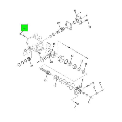 1670596C1 Navistar International | Adjuster Screw with Nut Kit | Source ...