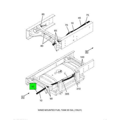 3590442C91 Navistar International | Electrical Harness for Hydraulic ...