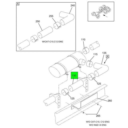 FLTCTL424SF Fleetrite | 4IN X 24IN STAINLESS FLEX | Source One Parts Center