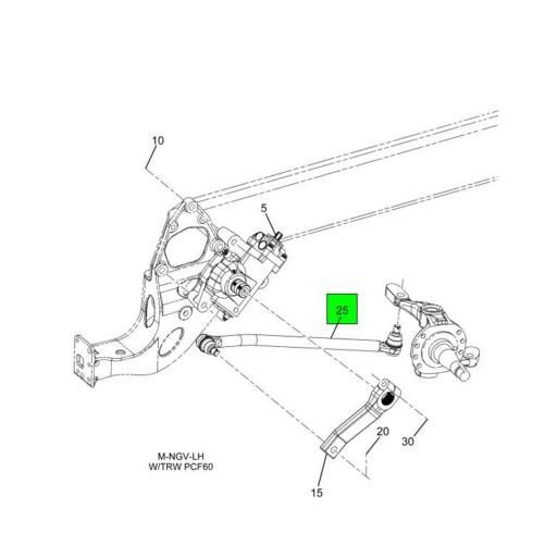 3595265C92 Navistar International | Steering Drag Link | Source One ...