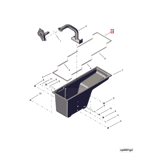 3093825 Cummins | Oil Pan Gasket | Source One Parts Center