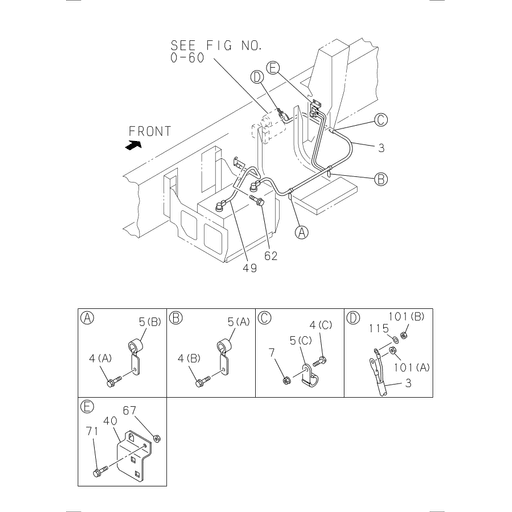 8-97354-974-0 Isuzu | Connector Bracket | Source One Parts Center