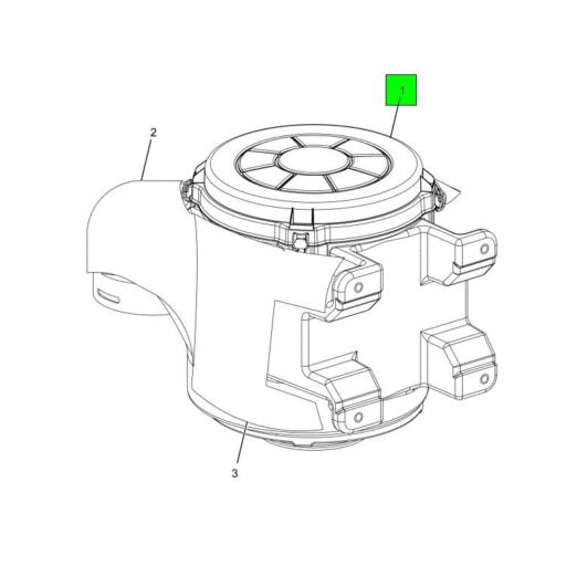 3516347C92 Navistar International | Air Dry Filter with Primary Element ...