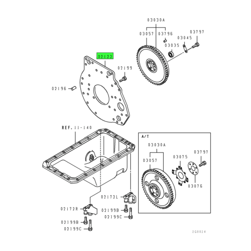 ME212028 Mitsubishi FUSO | Rear Cylinder Block Plate | Source One Parts ...