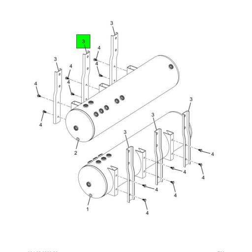 4200956C1 Navistar International | Air Tank Mounting Support | Source ...