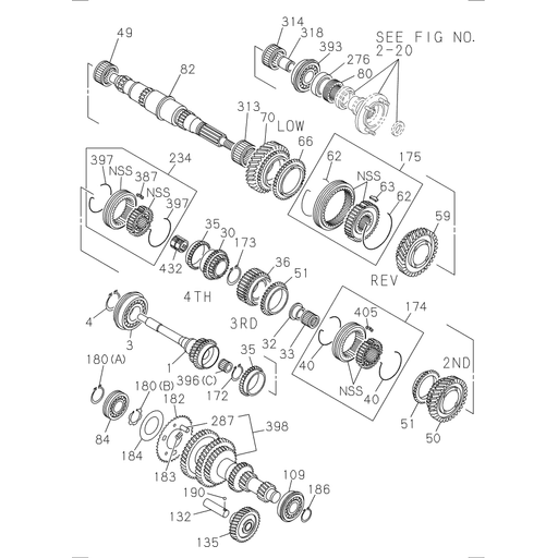 8-97147-572-0 Isuzu | Needle Bearing | Source One Parts Center