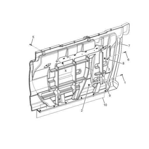 2515865C91 Navistar International | Panel Assembly Right Rear Chassis ...
