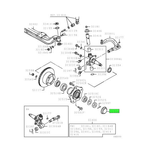 MB060563 Mitsubishi FUSO | Front Wheel Hub Cap | Source One Parts Center