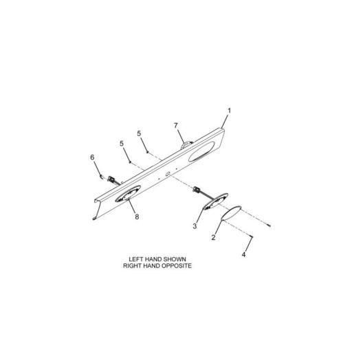 3724752C91 Navistar International | Sleeper Panel Skirt Assembly Right ...