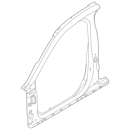 LJ8Z58211A11A Ford | Uniside Door Frame - Left Outer | Source One Parts ...