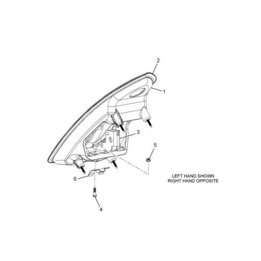3834782C93 Navistar International | Housing Headlight Assembly Left ...