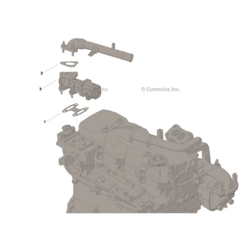 5473369 | Cummins® | Exhaust Recirculation Valve Kit | Source One Parts ...