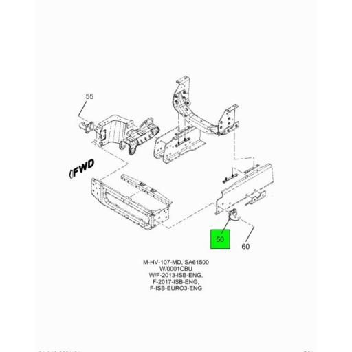 3540837C1 Navistar International | Hook Tow | Source One Parts Center