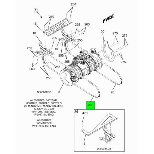 4090718C1 Navistar International | Muffler Support Strap Single-Can HGC ...
