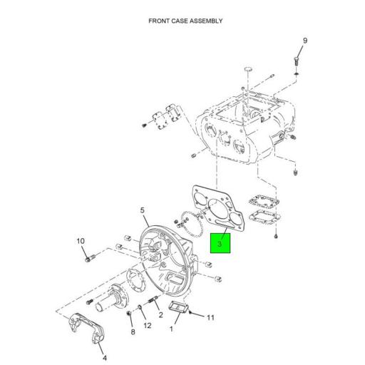 FUL4306584 Navistar International | GASKET HOUSING CLUTCH | Source One ...