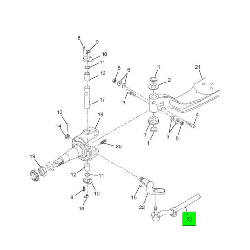 2590840C91 Navistar International | Rod Assembly with Tie Rod 6592 ...