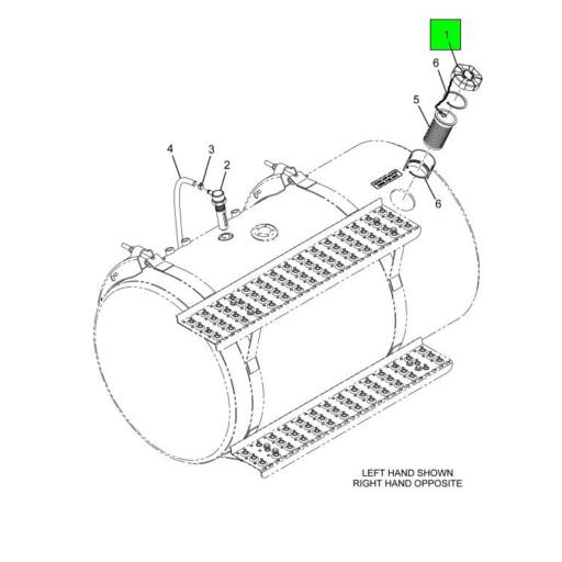 3591621C1 Navistar International | Locking Fuel Tank Cap | Source One ...