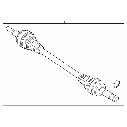L1MZ4K138A Ford | Cv Axle Joint Half Shaft - Right | Source One Parts ...