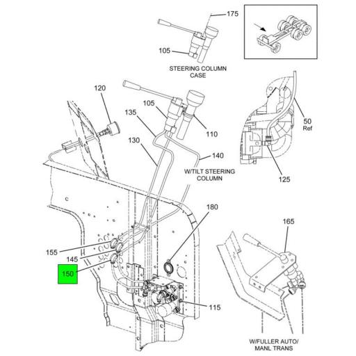 3518293C1 Navistar International | Elbow Quick-Connect Fitting 3/8 in ...