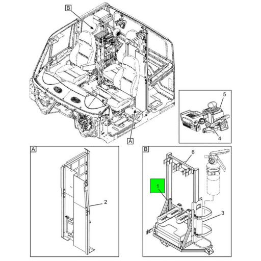 3845702C1 Navistar International | Rifle Rack Body Stock Install Kit ...