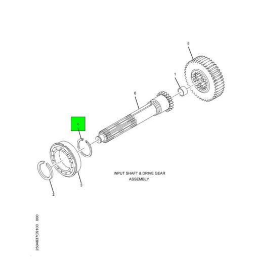 FUL4303362 Navistar International | Snap Ring 10-Pack - 10 Pack ...