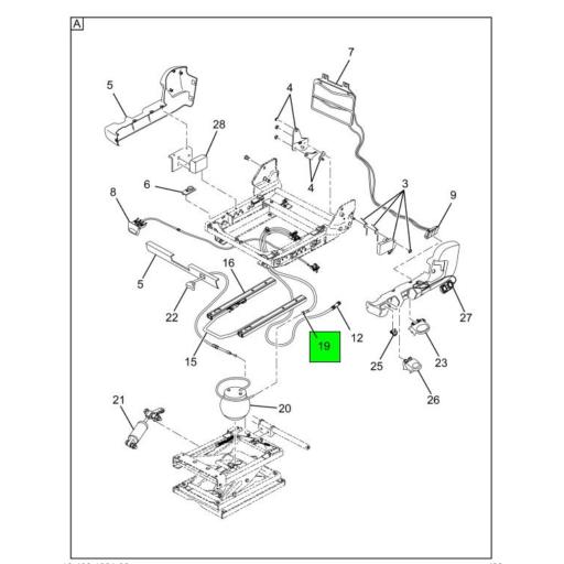 2523313C1 Navistar International | Height Adjustment Valve with Hoses ...
