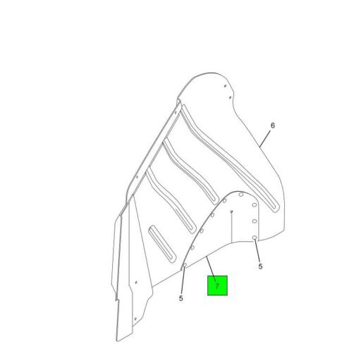 3557177C1 Navistar International | Road Splash Deflector | Source One ...
