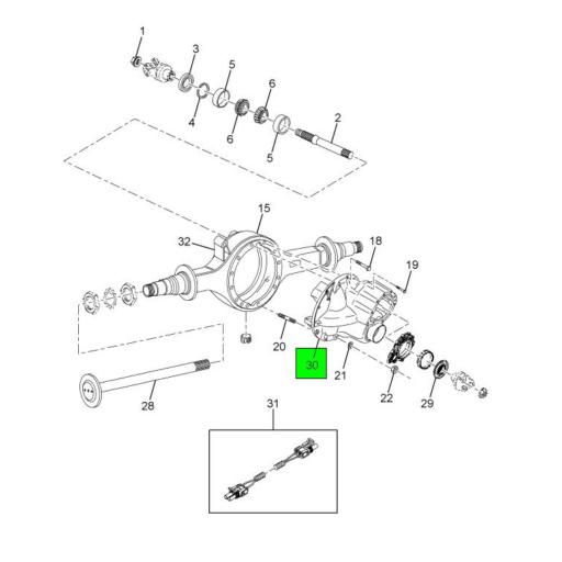 ETN0512547 Navistar International | Front/Rear Axle 478 | Source One ...